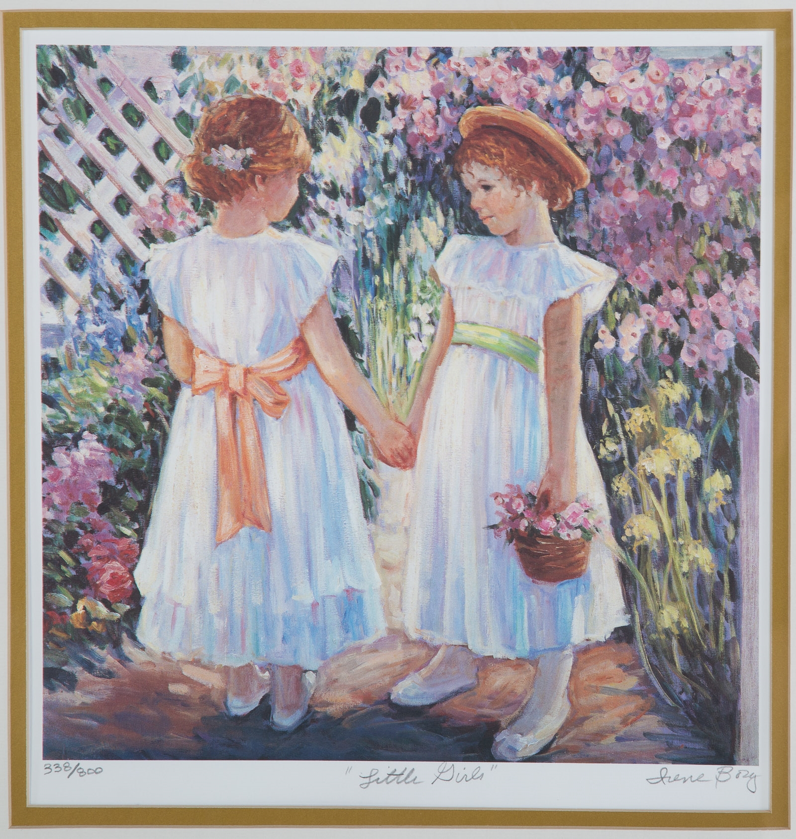Irene Borg | Little Girls, | MutualArt