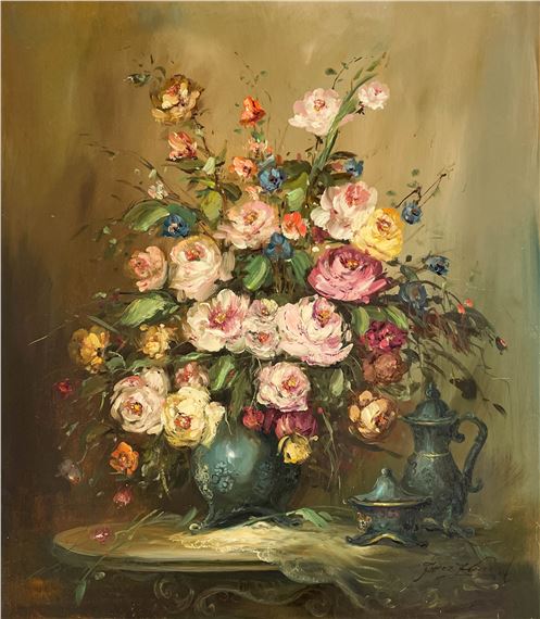 Janez Kenzer | Floral Still Life | MutualArt