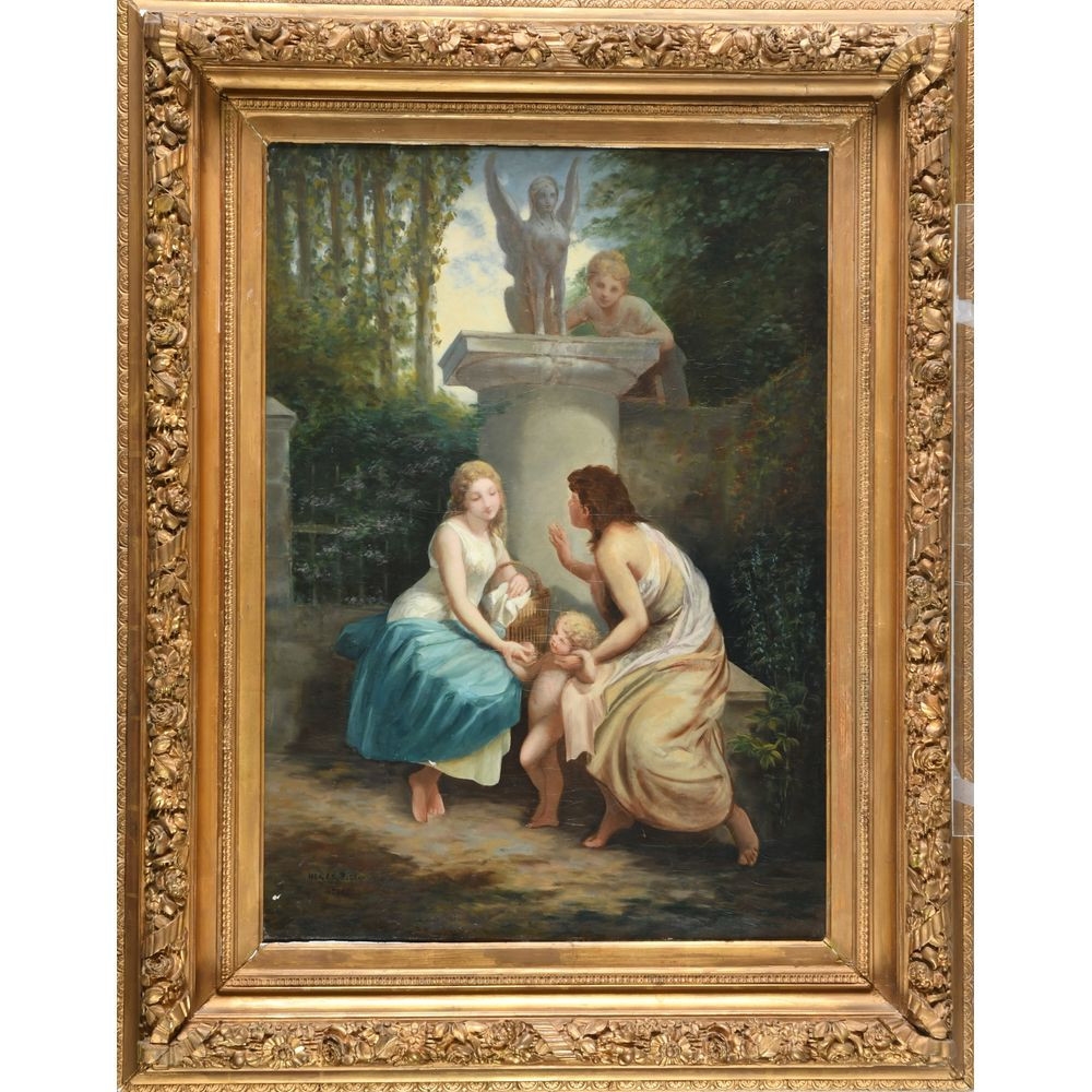 Henri Pierre Picou | Sea nymphs | MutualArt