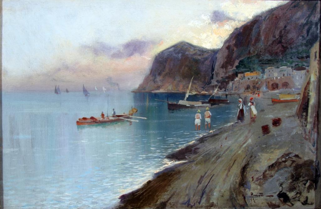 Oscar Ricciardi | Marina Grande a Capri | MutualArt