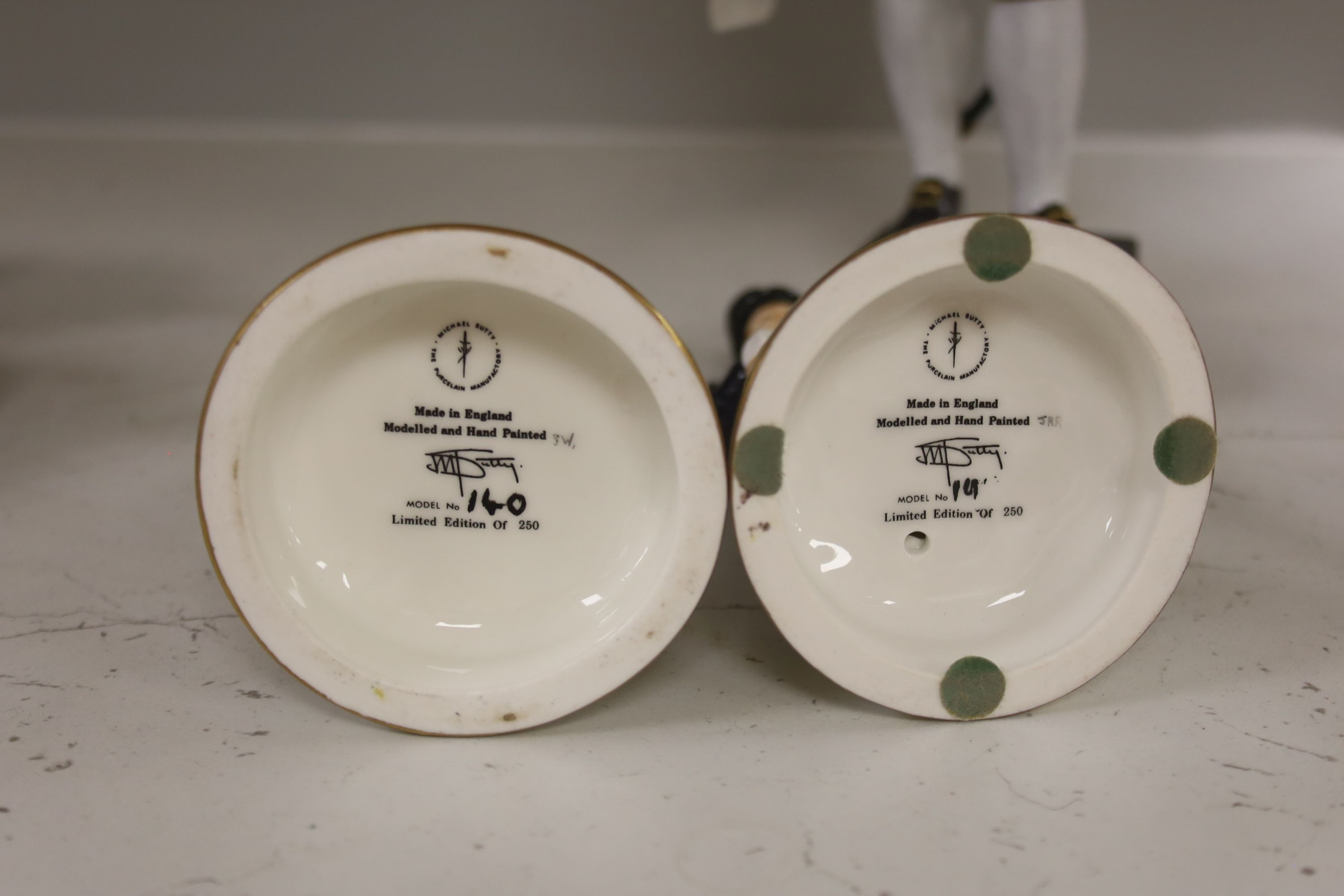 Michael Sutty | Five limited edition ceramic figures by Michael Sutty ...