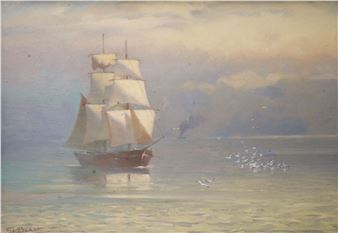 Frederick W. Baker | 6 Artworks at Auction | MutualArt