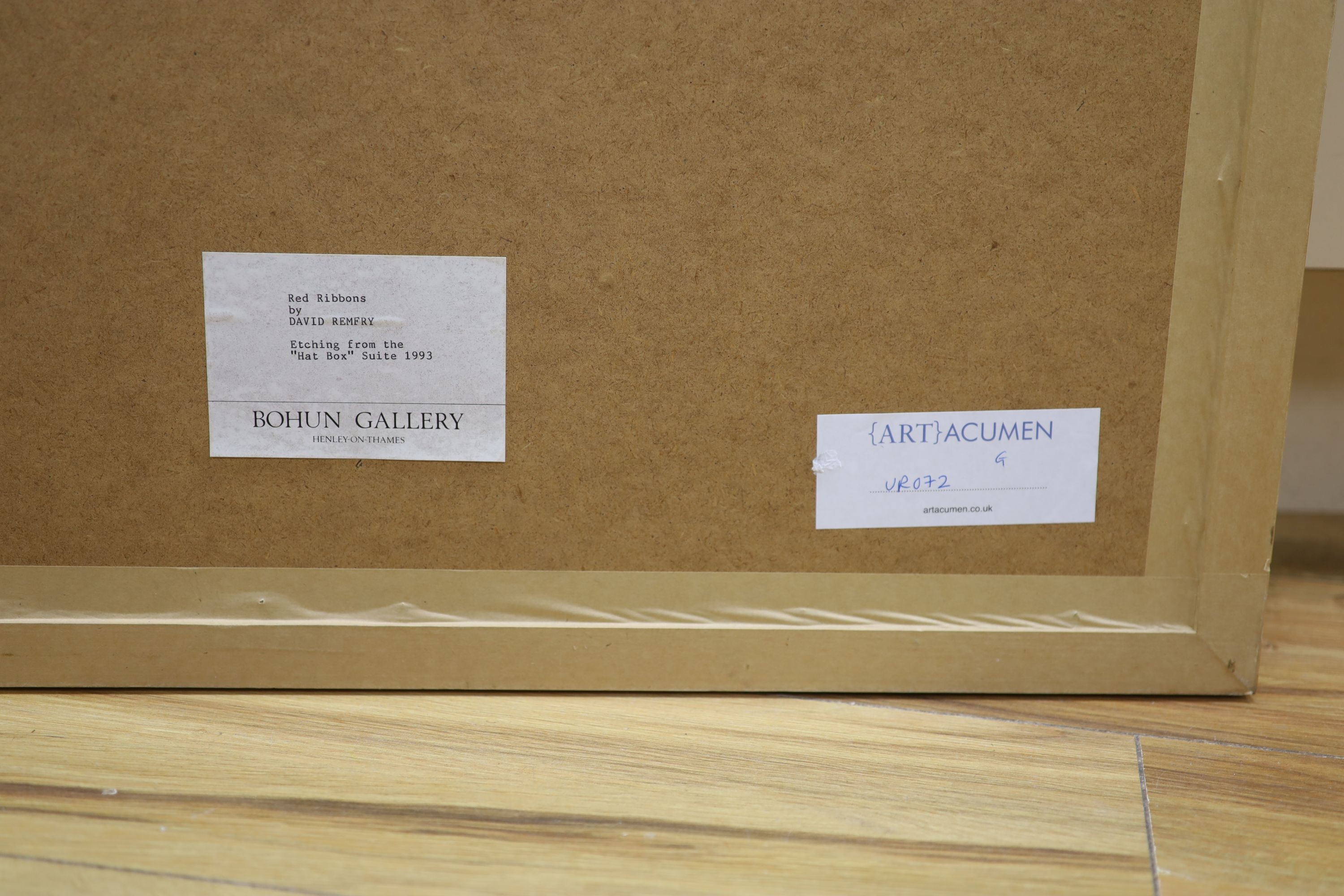 David Remfry | Red Ribbons from the Hat Box Suite 1993 | MutualArt