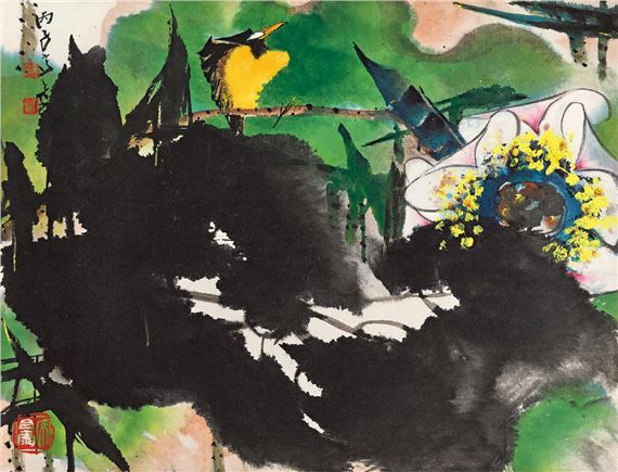 Han Tian Heng | LOTUS POND (1996) | MutualArt