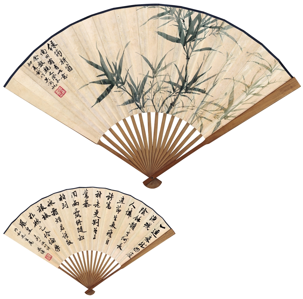 Wu Hufan | BAMBOO·POEM IN RUNNING SCRIPT | MutualArt