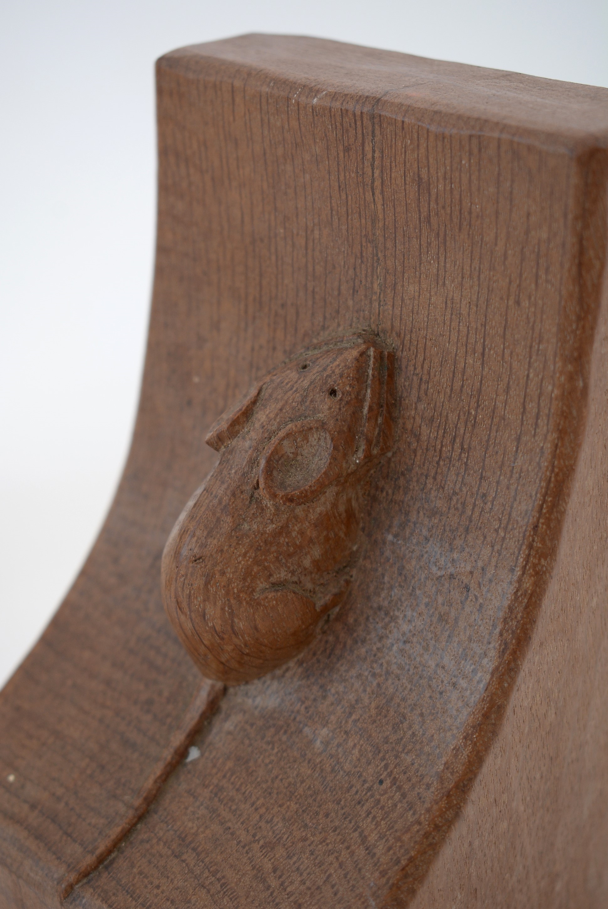 Robert Thompson | 'Mouseman' oak bookends | MutualArt