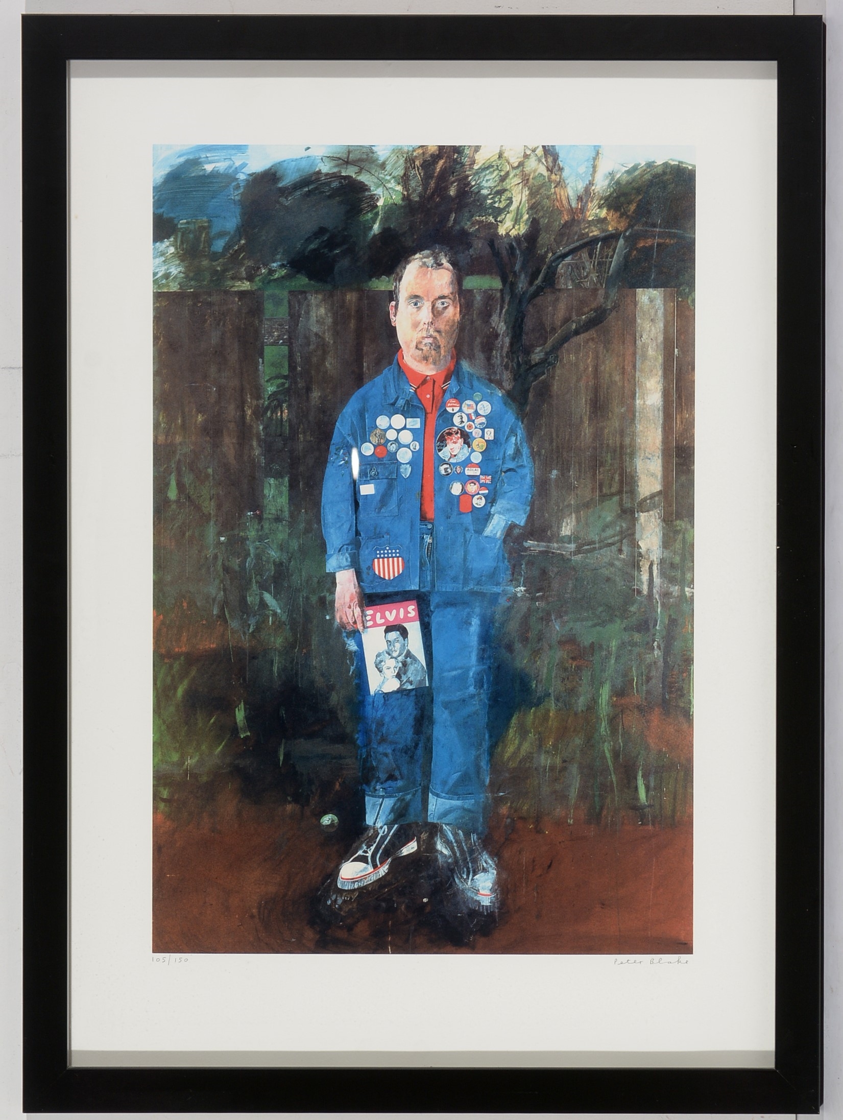 Peter Blake | Self Portrait with Badges | MutualArt
