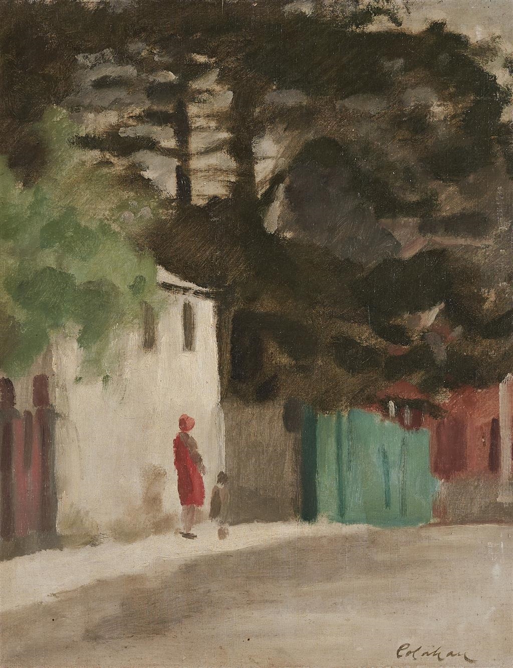 Colin Colahan | Walking Through Town | MutualArt