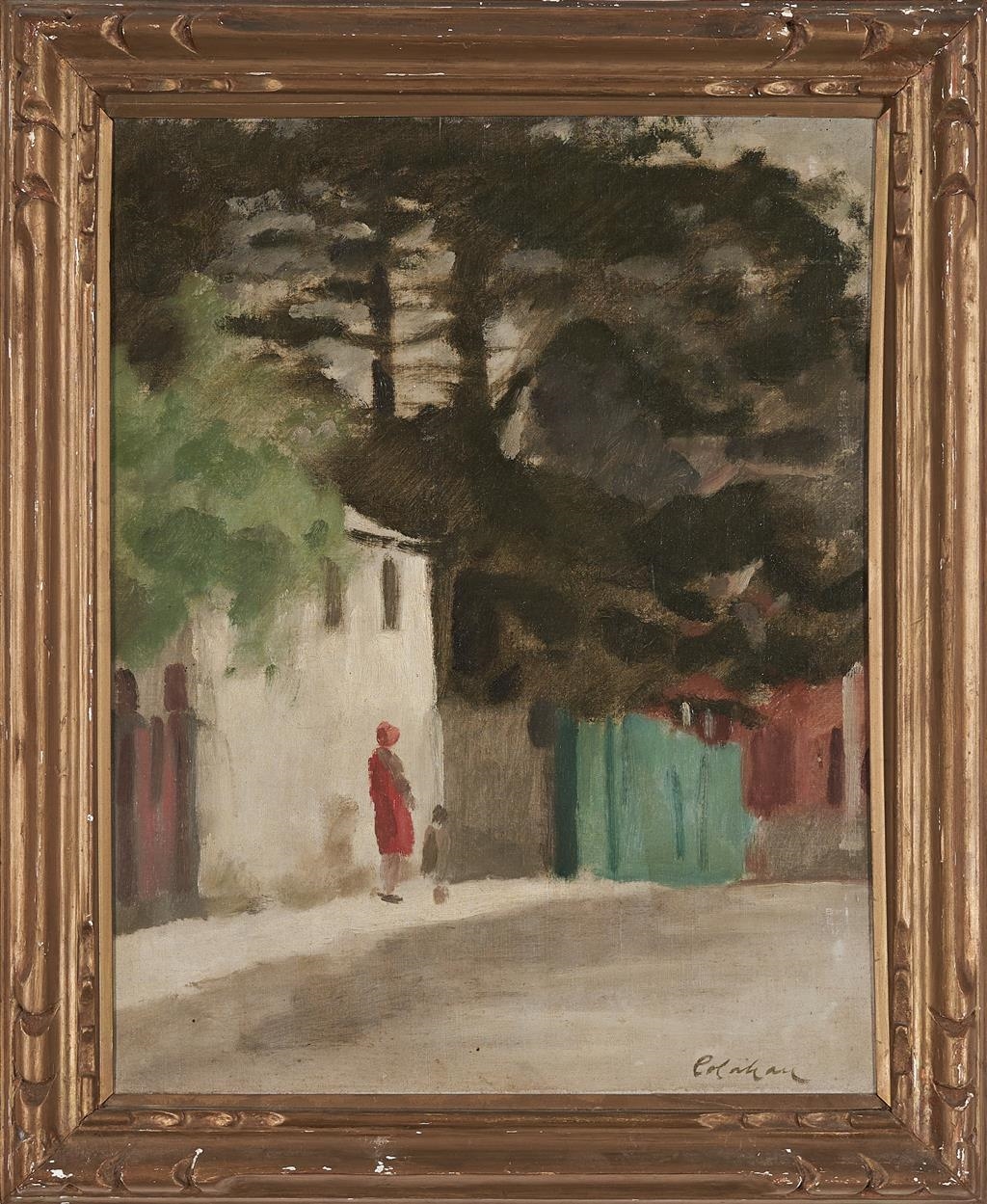 Colin Colahan | Walking Through Town | MutualArt