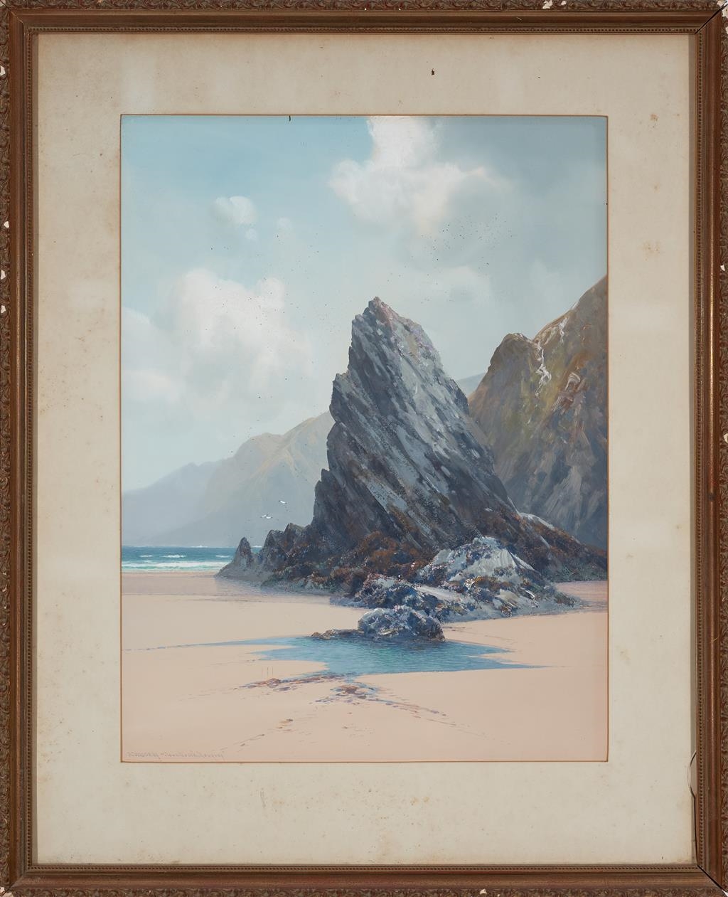 Frederick John Widgery | Newquay Beach | MutualArt