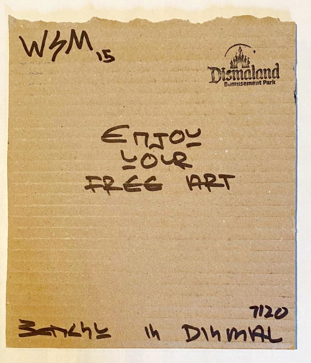 Banksy | Mona Lisa with Gun | MutualArt