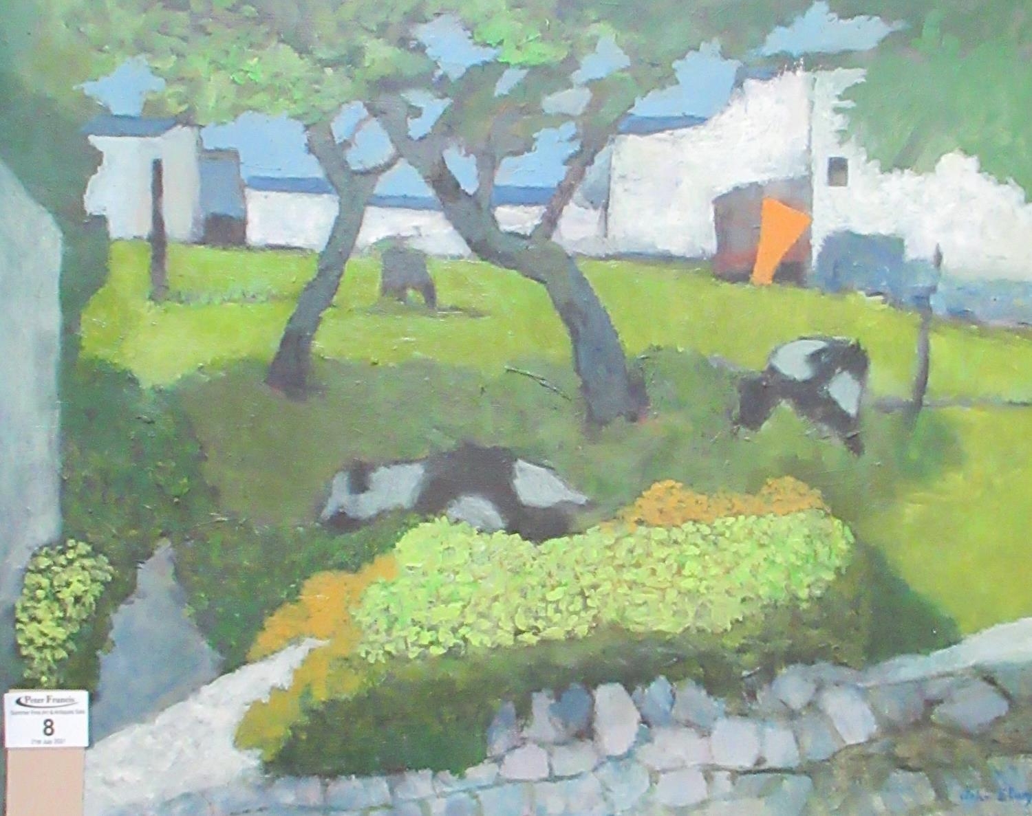 John Elwyn | 'White washed walls' | MutualArt