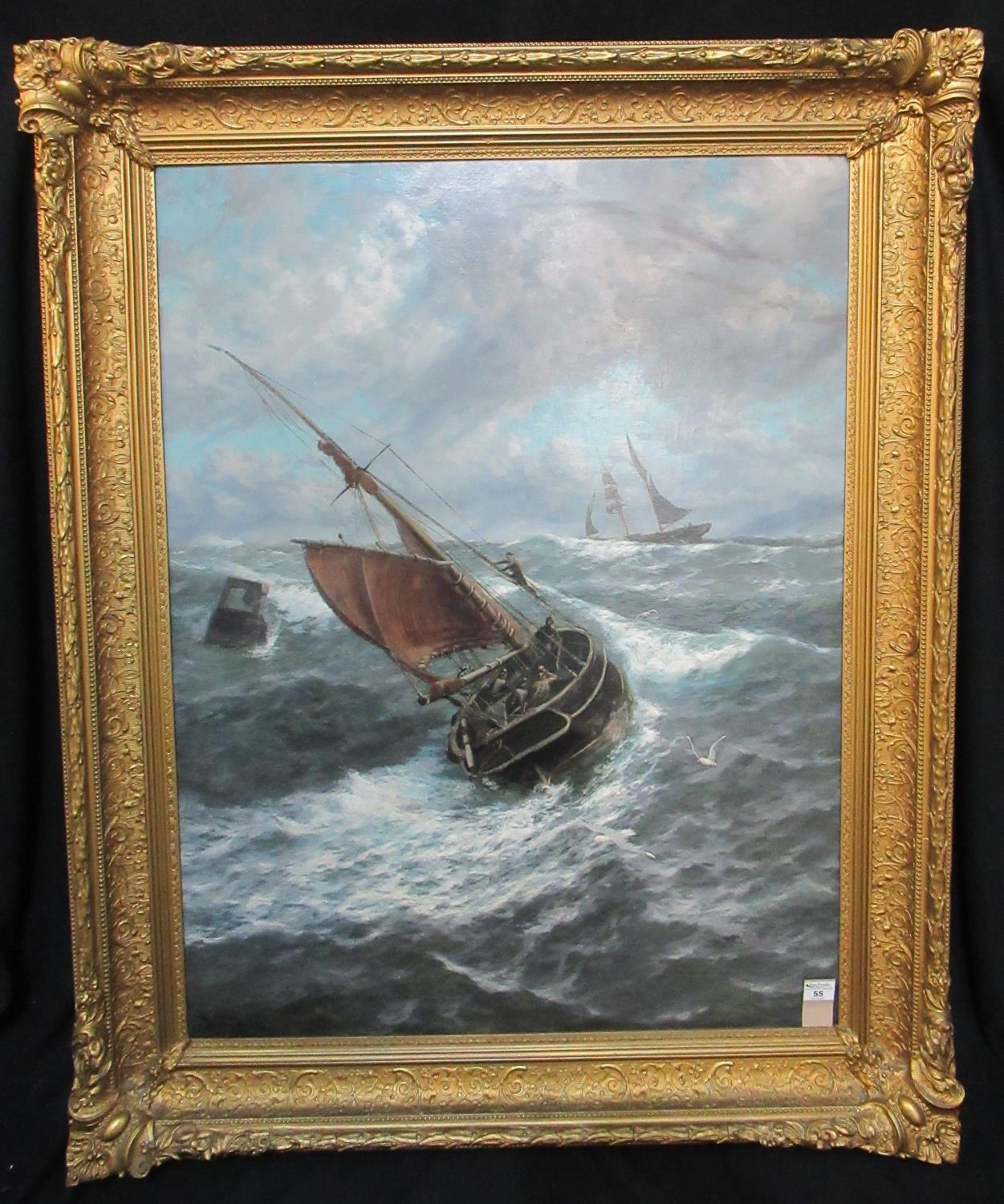 J.R. Miles | 'Rounding the bell buoy' | MutualArt