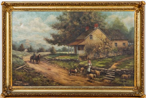 Lillian Harpel | Country landscape | MutualArt