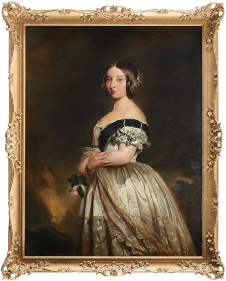 Franz Xaver Winterhalter | Portrait of Queen Victoria (1819-1901 ...