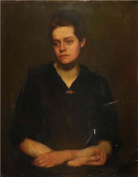 John Lavery | Portrait of a young lady | MutualArt