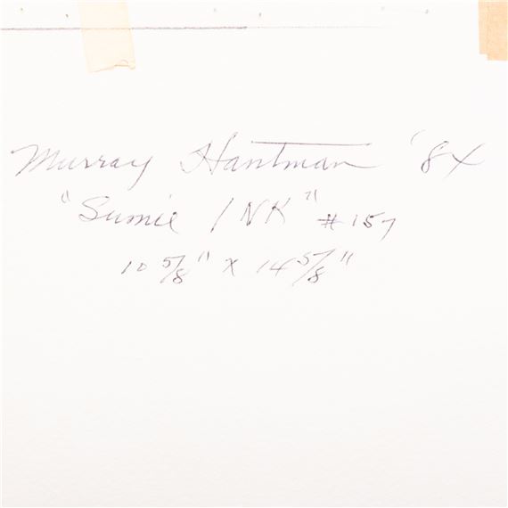 Murray Hantman | Abstraction (1950) | MutualArt