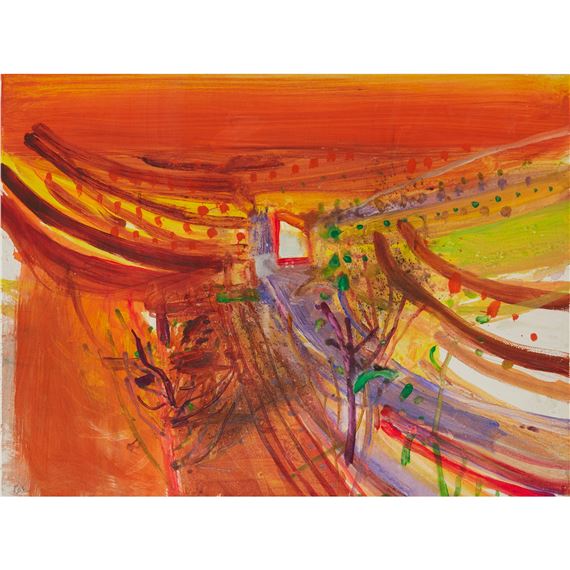 Barbara Rae | ABSRACT LANDSCAPE | MutualArt