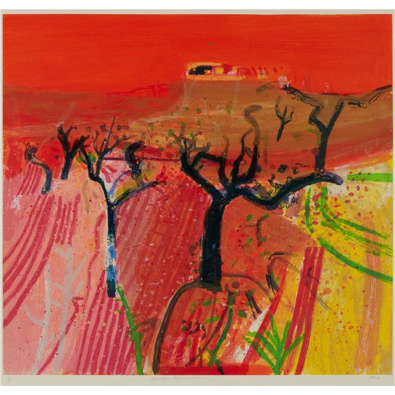 Barbara Rae | WINTER ALMONDS | MutualArt