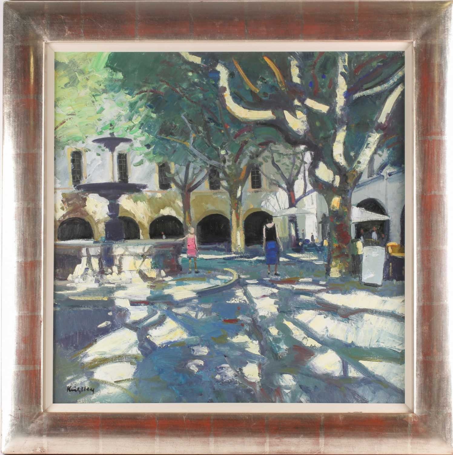 John Kingsley | Late afternoon, Uzes | MutualArt