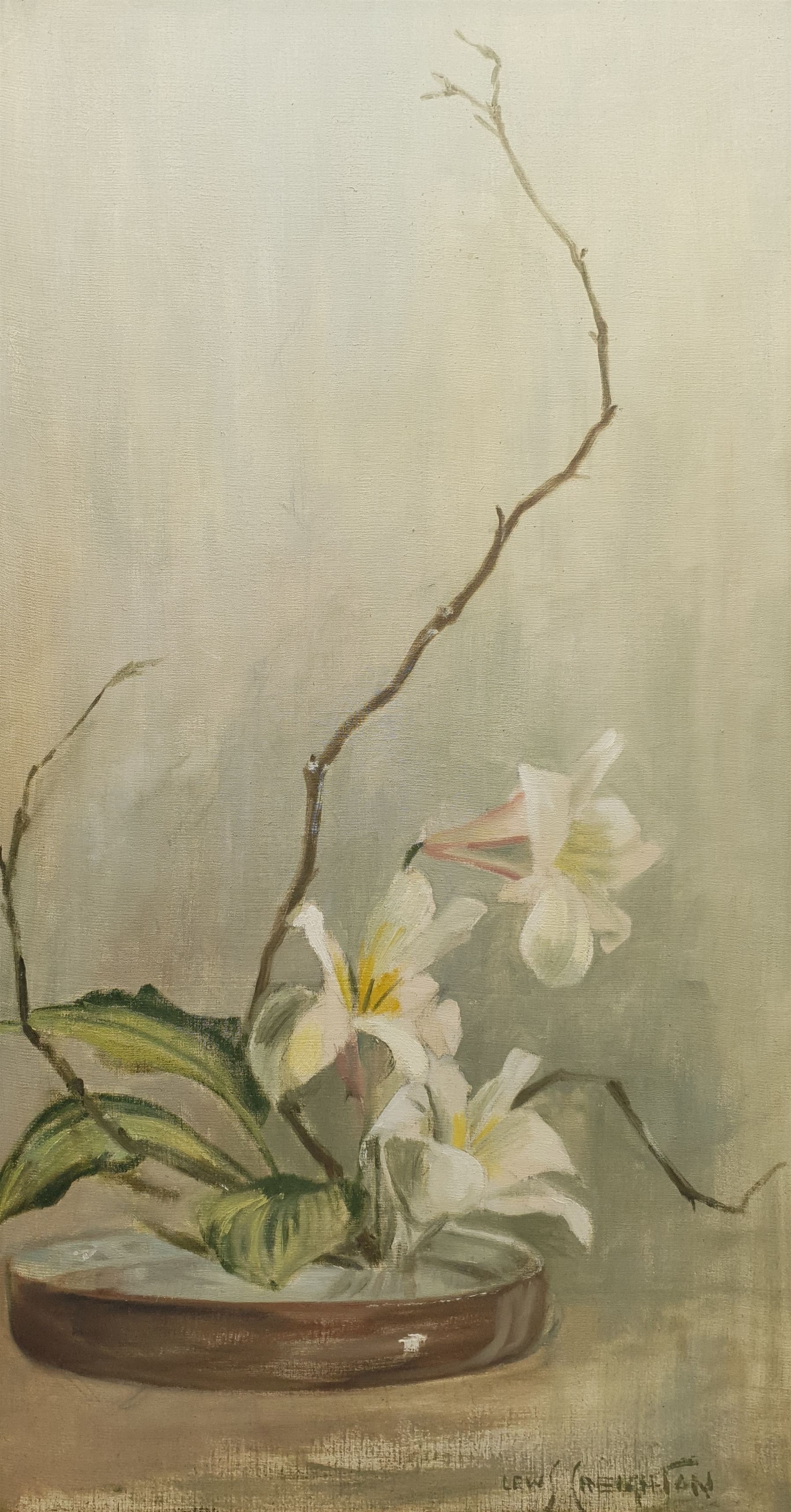 Lewis Creighton | Lilies in a Dish | MutualArt