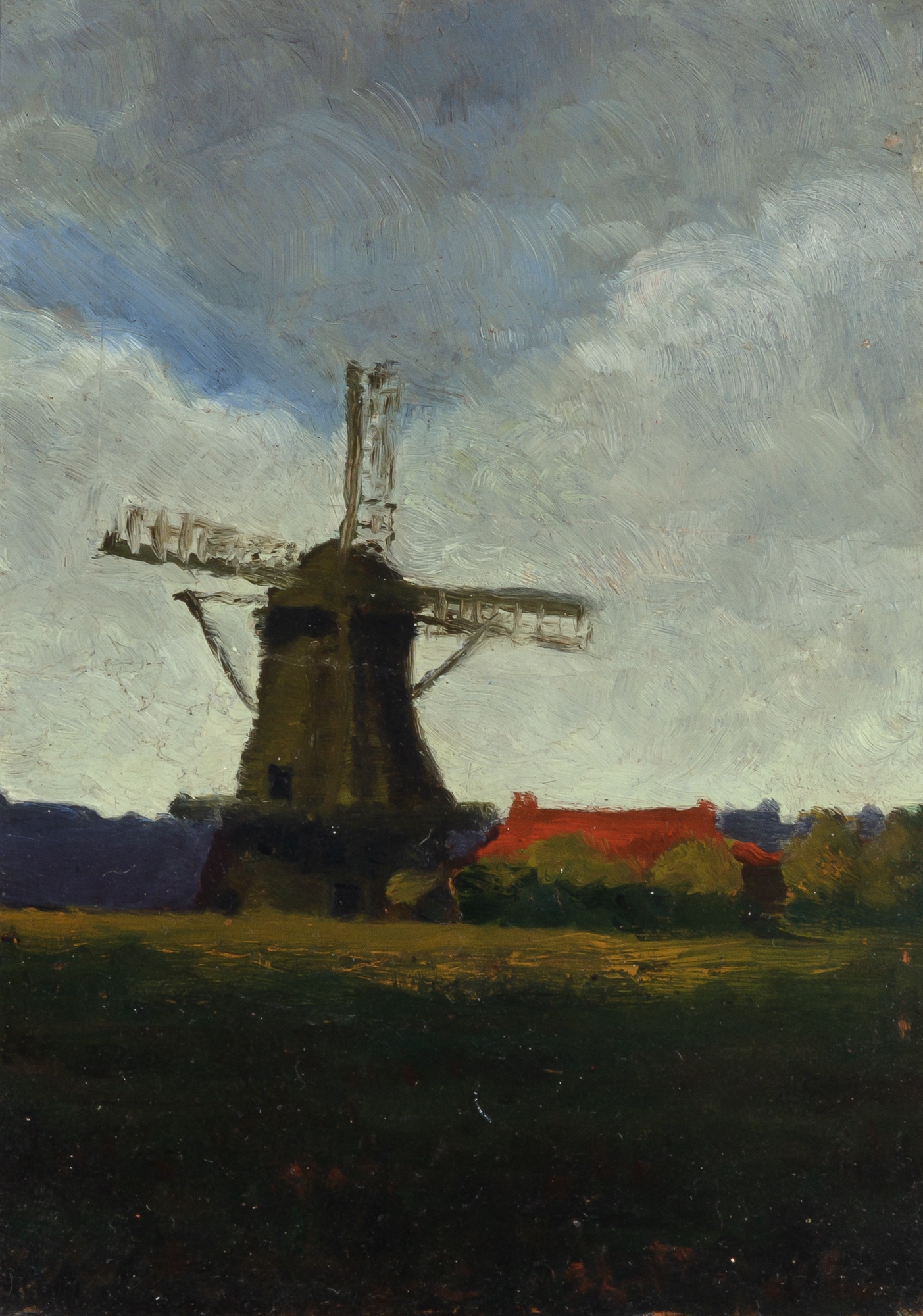Morris Hall Pancoast | Windmill | MutualArt