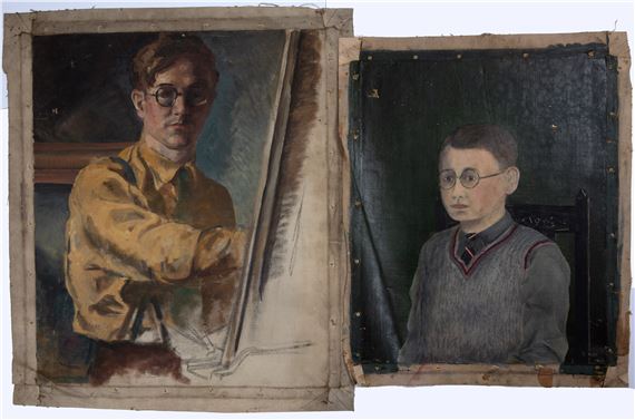 Bernard Kay | Early self-portraits | MutualArt