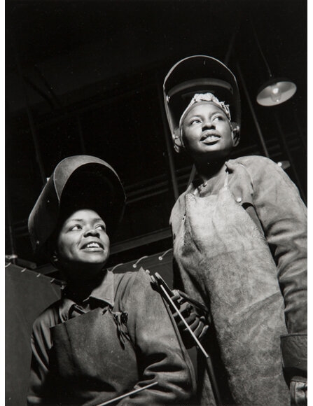 Gordon Parks | Group of 5 Photographs of Black Americans in Wartime ...