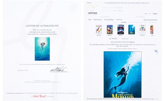 John Alvin | The Little Mermaid (1997) | MutualArt
