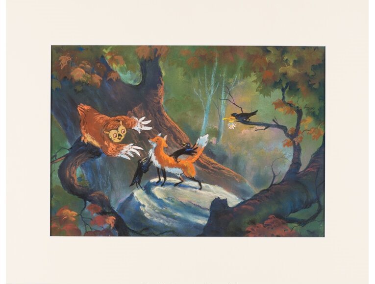 Mel Shaw | The Fox and the Hound (1942) | MutualArt