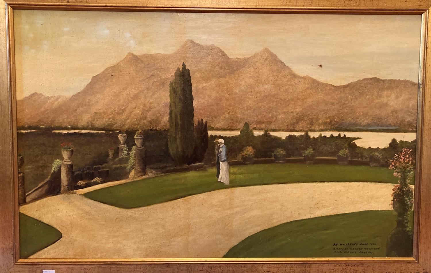 Irish School, 20th Century | At Killarney House 1910, Lady Elizabeth ...