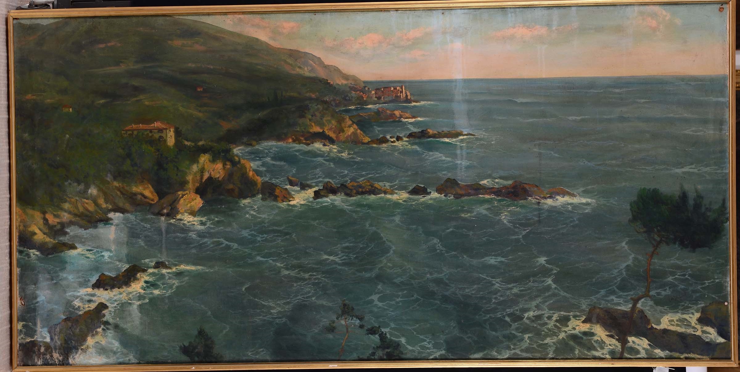 Giuseppe Caselli | Veduta costiera | MutualArt