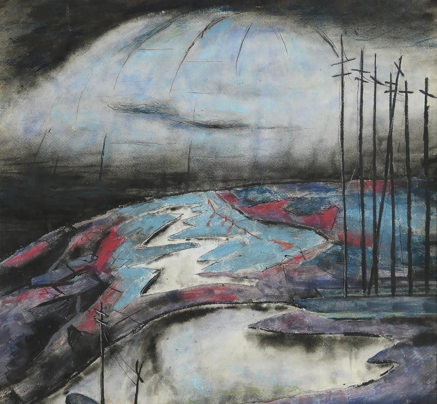 Patrick Pye | Three Angels Appear to Abraham | MutualArt