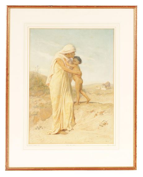 Frederick Goodall | Sarah and Isaac (1880) | MutualArt