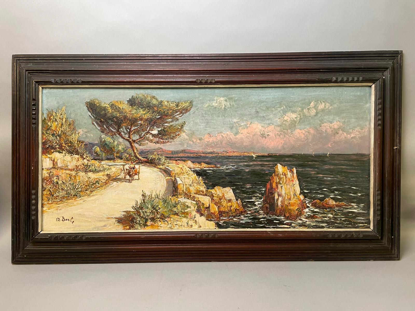 Maurice Barle | Bord de mer en Mérditérranée | MutualArt