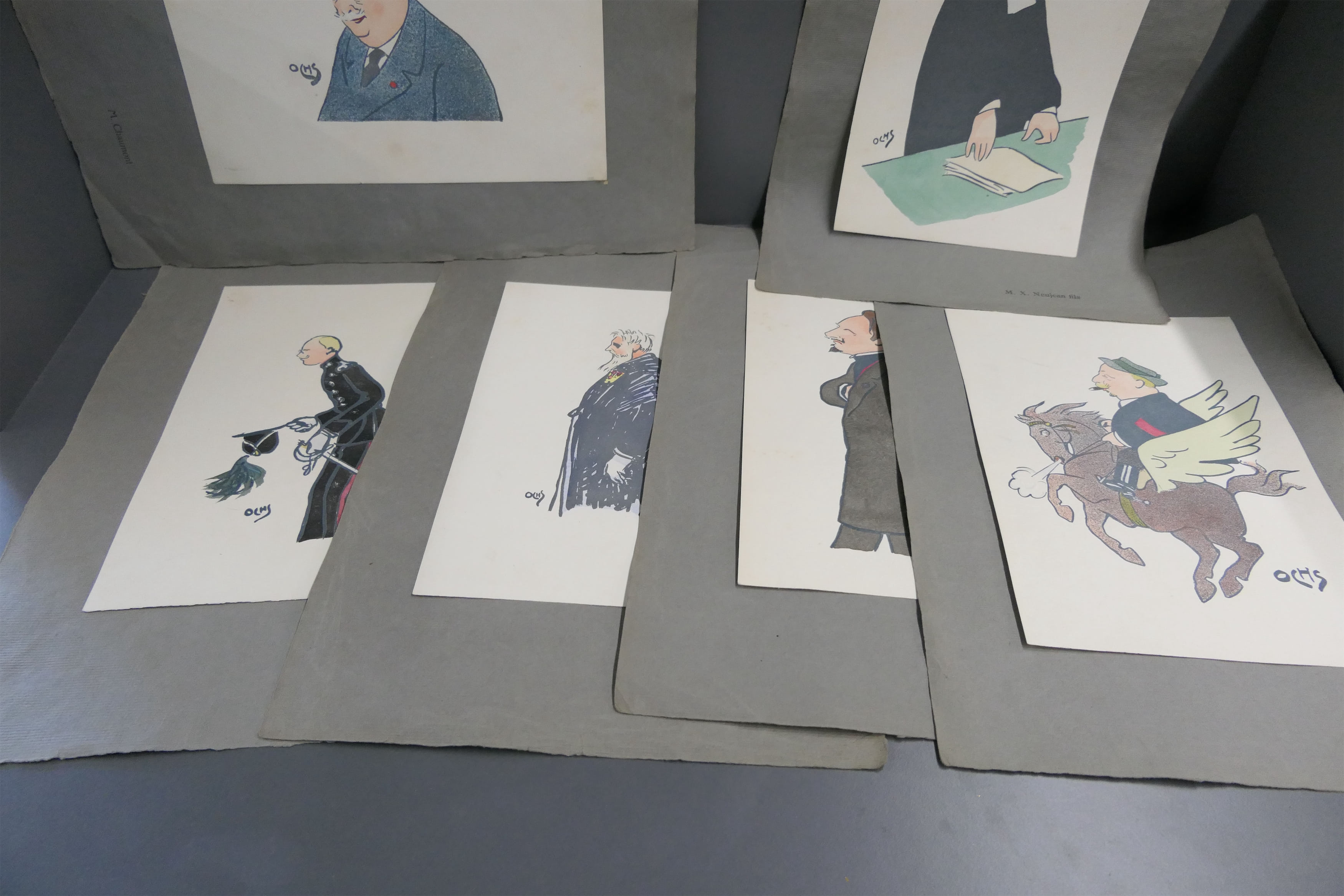 Jacques Ochs | Caricatures | MutualArt