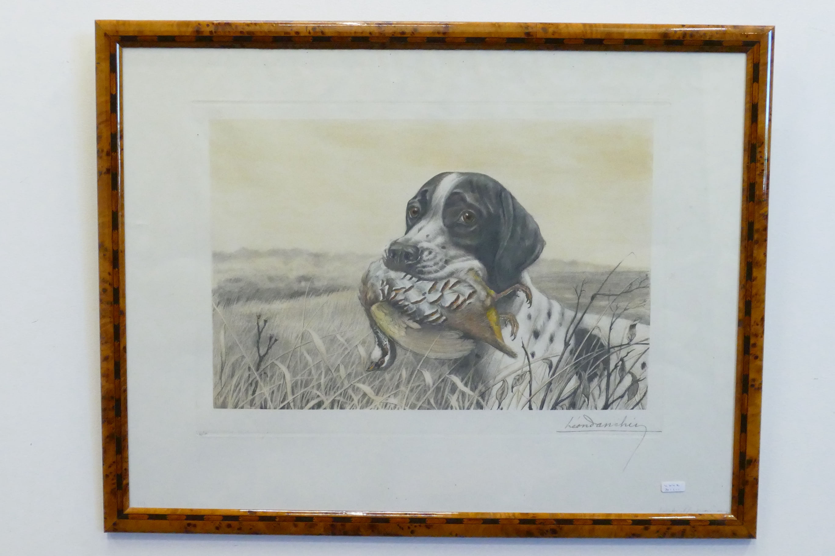 Leon Danchin | Chien à la perdrix | MutualArt