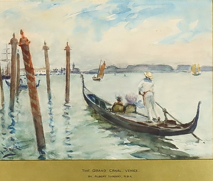 Albert Ludovici | The Grand Canal, Venice | MutualArt