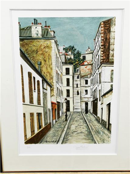 Maurice Utrillo | Passage Cottin à Montmartre | MutualArt