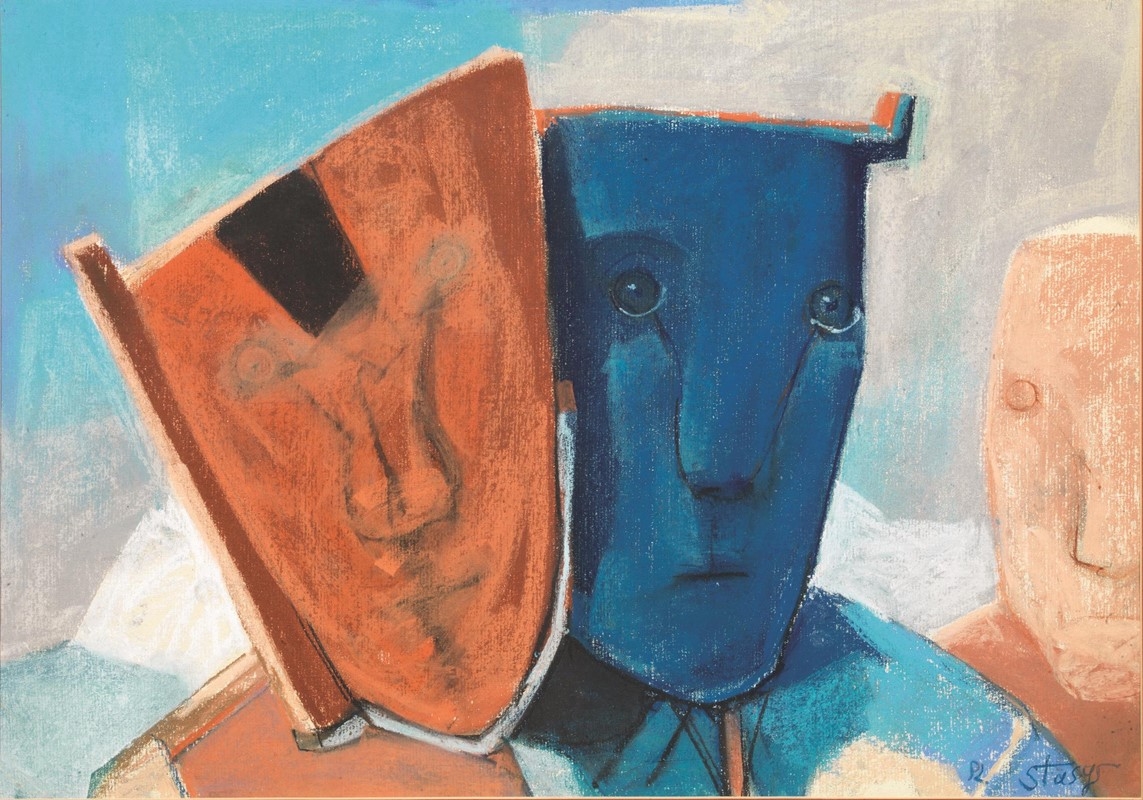 Stasys Eidrigevicius | Faces | MutualArt
