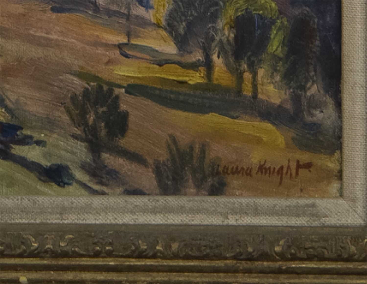 Dame Laura Knight | SUN RAYS ON THE MALVERN HILLS | MutualArt