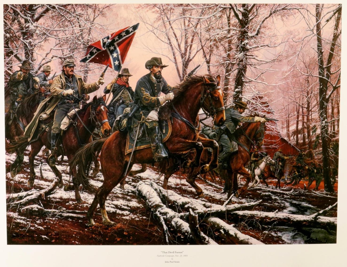 John Paul Strain | That Devil Forrest | MutualArt