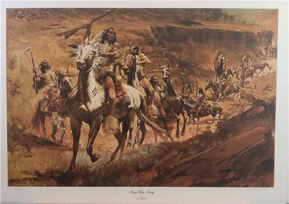 Lee Brubaker | Sioux War Party | MutualArt