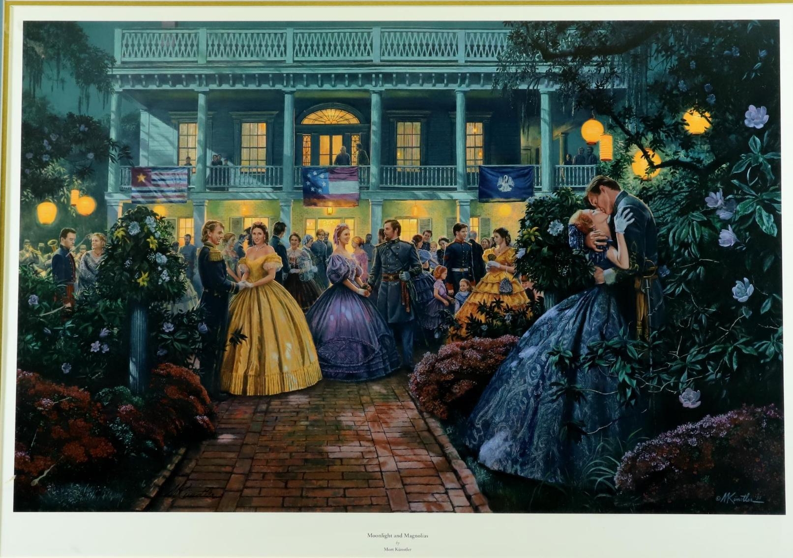 Morton Künstler | Moonlight and Magnolias | MutualArt