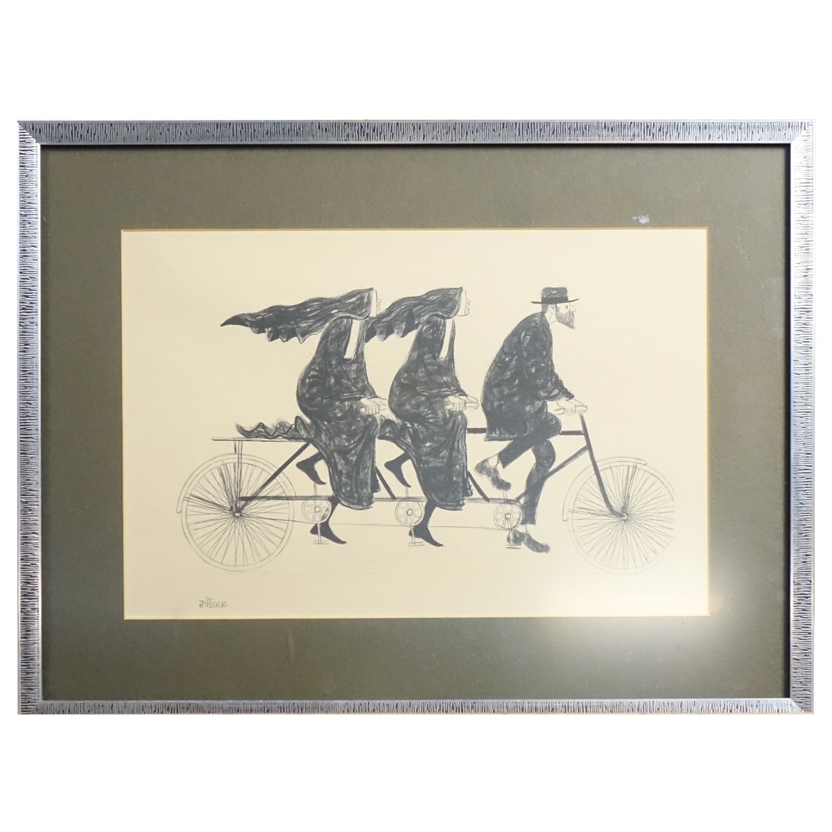 J. Herr | Bicyclists | MutualArt