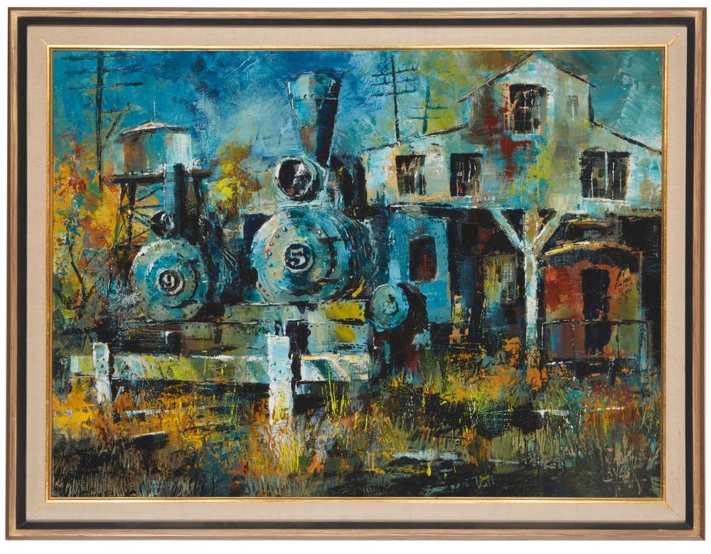 Jack Laycox | Narrow Gauge (1969) | MutualArt