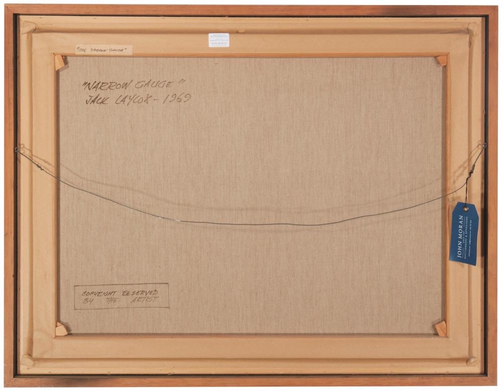 Jack Laycox | Narrow Gauge (1969) | MutualArt