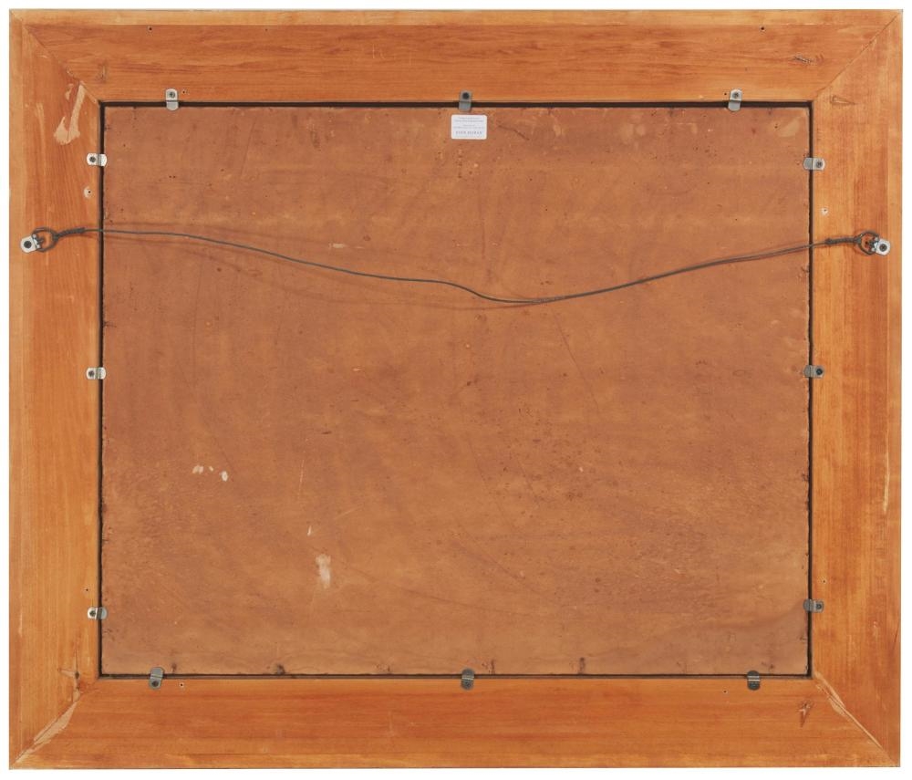 Helen Rousseau | Cows in a barnyard | MutualArt