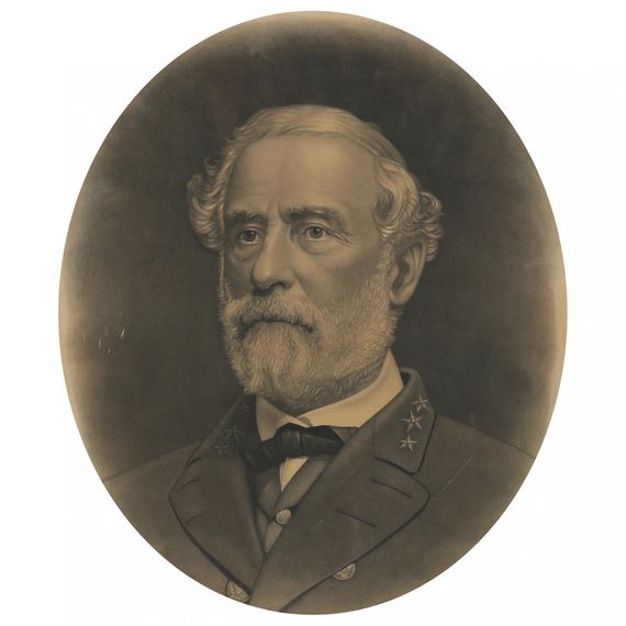 A. B. Walter | Antique Robert E. Lee Memorial Engraving (1870) | MutualArt