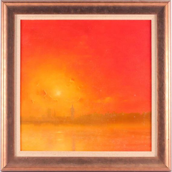 Lawrence Coulson | Westminster Sunset | MutualArt